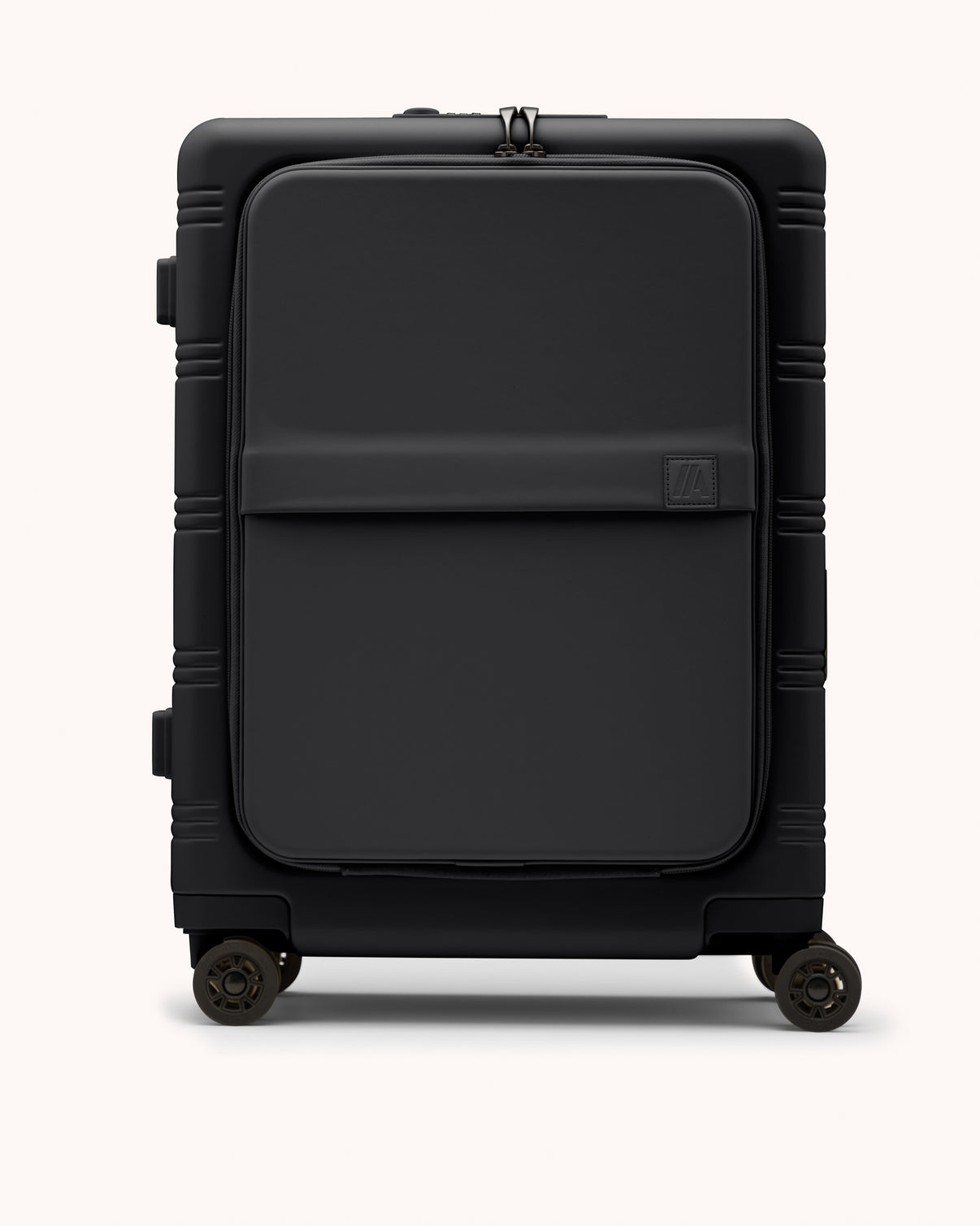 Zipperless Aluminum Carry-On Suitcase – Matt Black | Airback - Airback