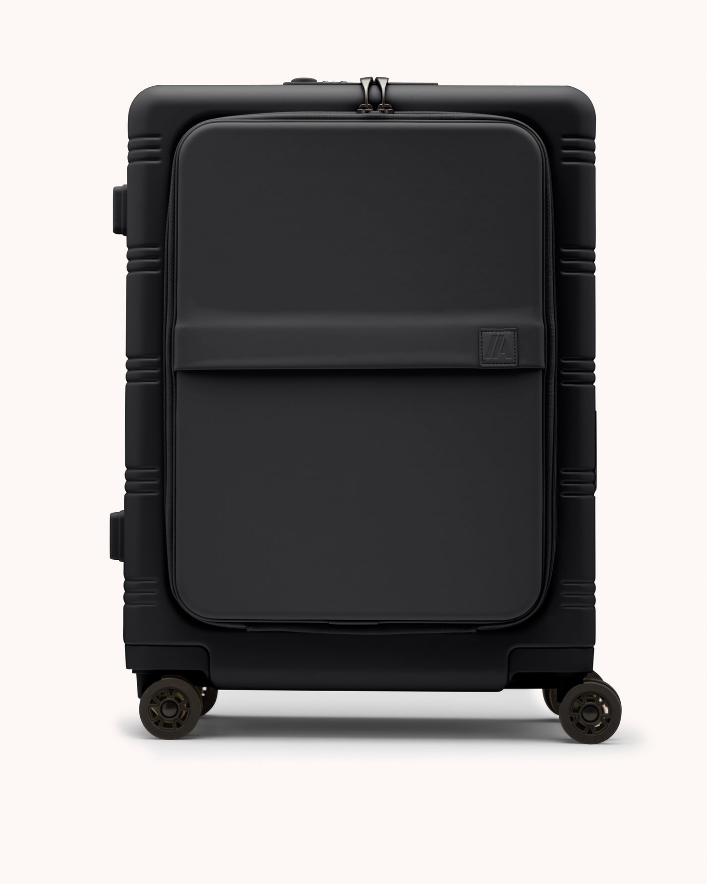 Zipperless Aluminum Carry-On Suitcase – Matt Black | Airback - Airback
