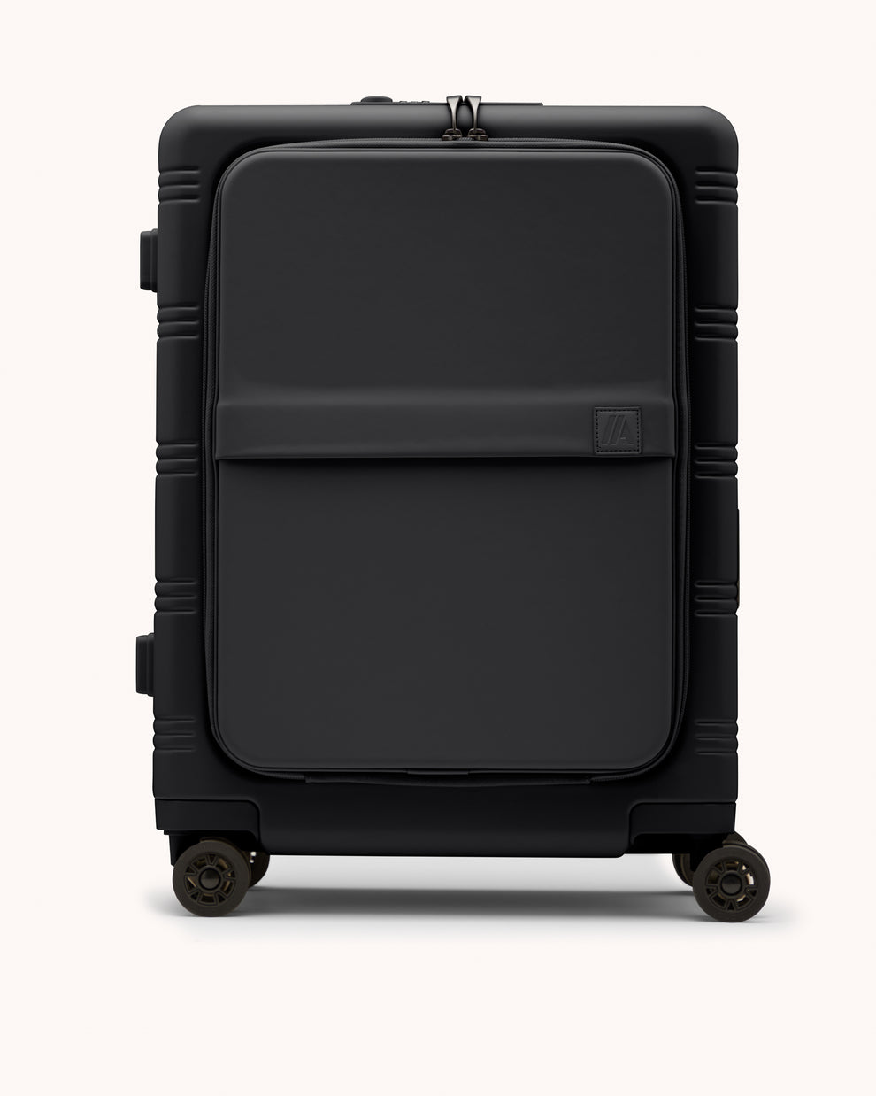 Zipperless Aluminum Carry-On Suitcase – Matt Black | Airback - Airback